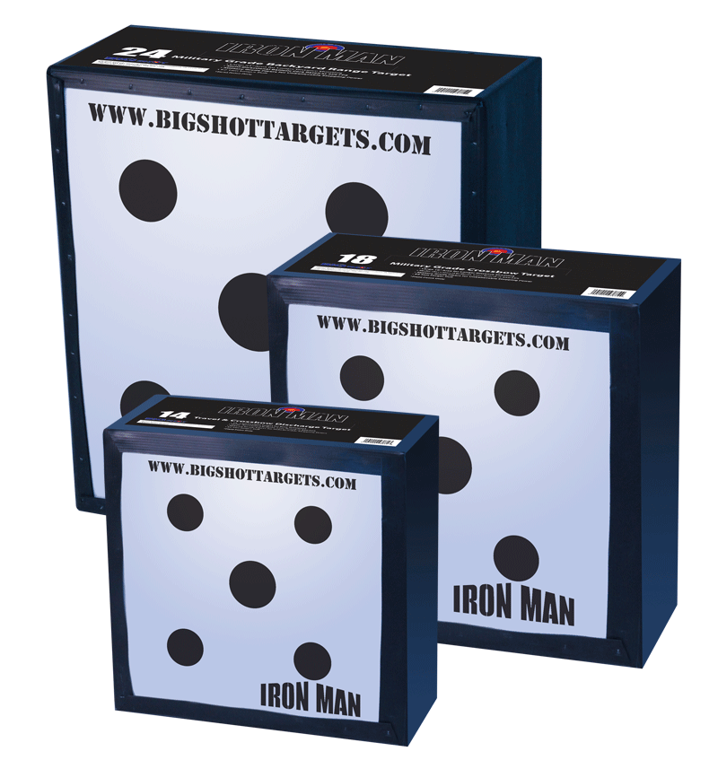 Iron Man Crossbow Targets – BIGshot Archery