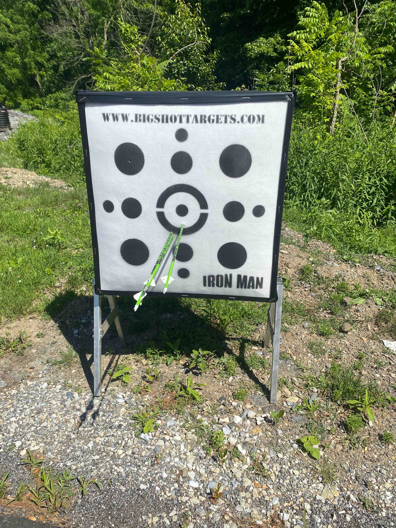 Iron Man 30" Personal Range Target With Personal Range Stand – BIGshot ...