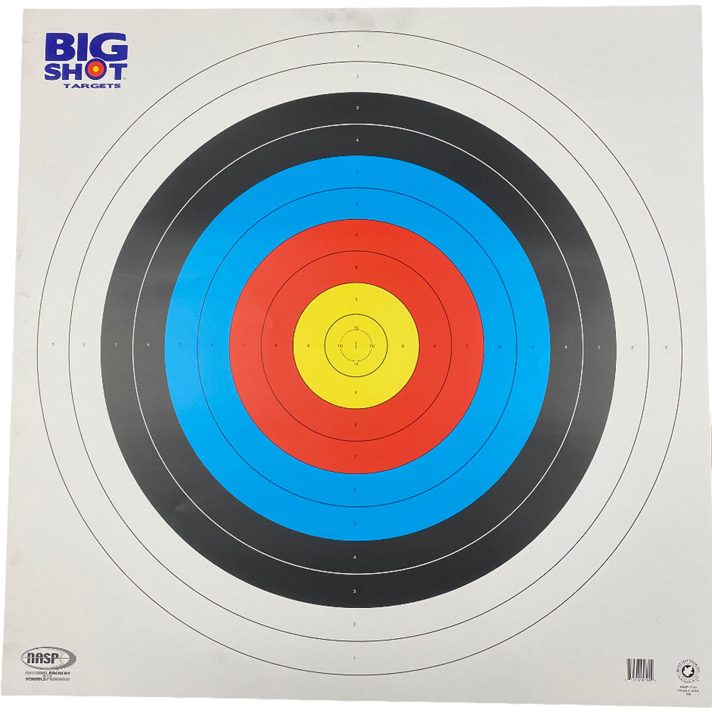 Maple Leaf TA-80cm NASP Paper Target Face – BIGshot Archery