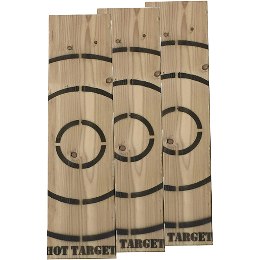 Replacement Axe Target Boards (3 Center boards only) – BIGshot Archery