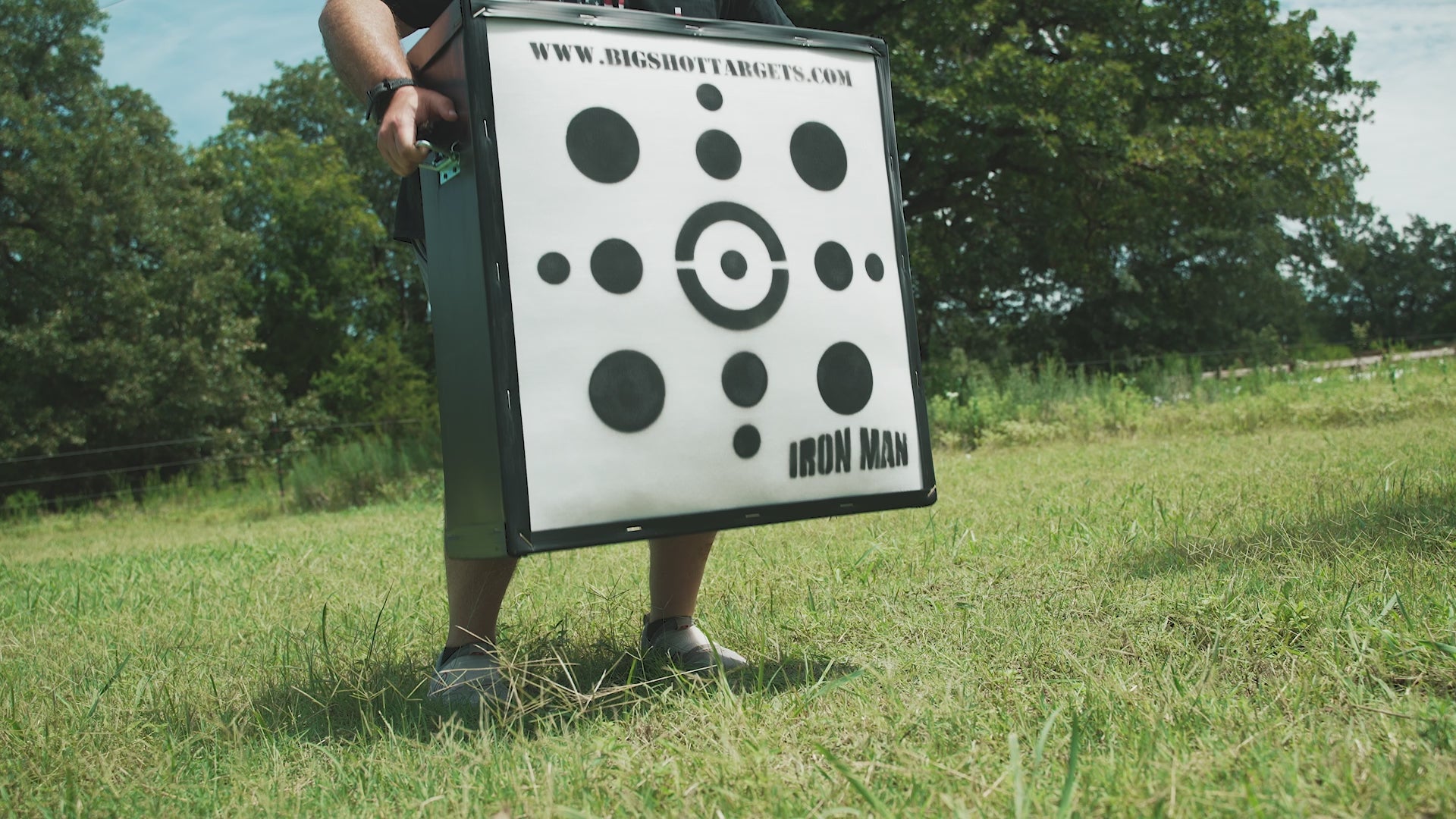 Iron Man 30" Personal Range Target With Personal Range Stand – BIGshot ...